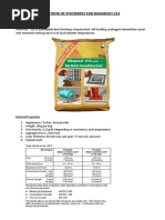 Method Statement Water Ponding Test at Wet Area | PDF | Technology ...