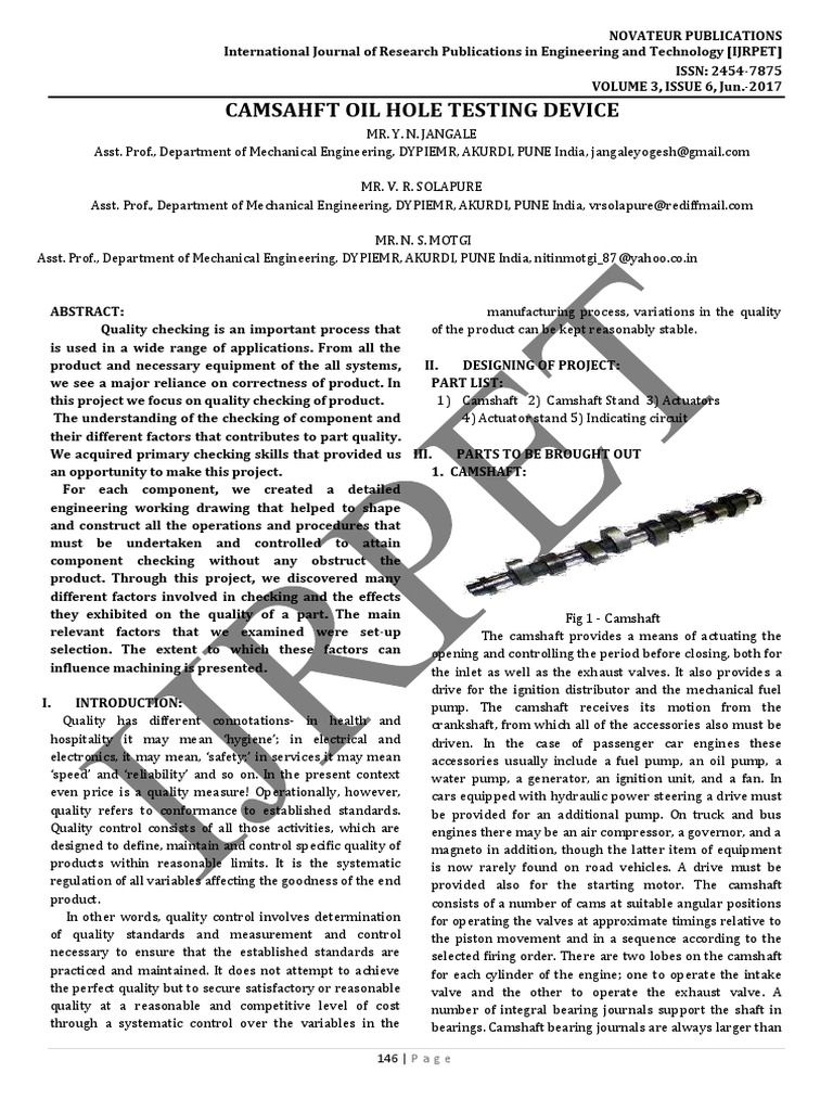 Oil Testing Device | PDF | Actuator | Machines