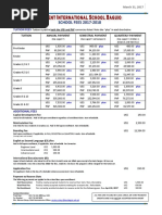 Ryan International School Fee Structure | PDF