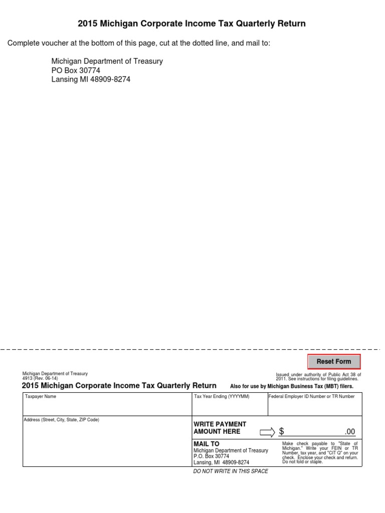 Reset Form Pdf