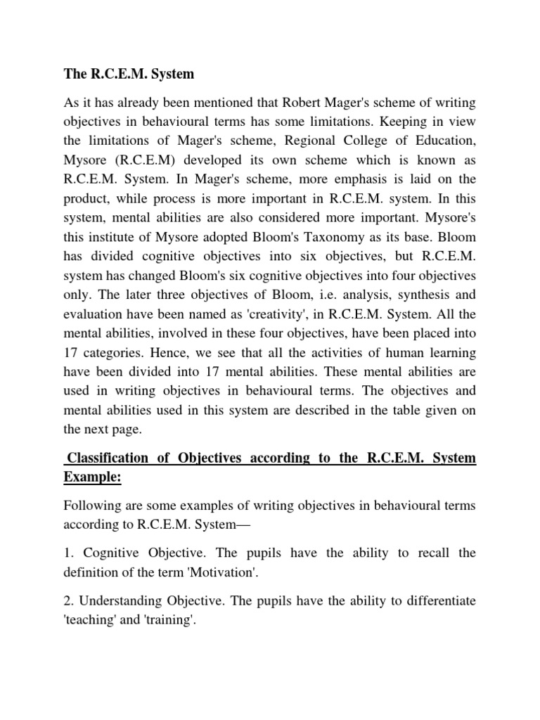 The Rcem Approach | PDF | System | Neuropsychological Assessment