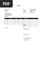 CIPL Shipping Invoice and Packing List | PDF