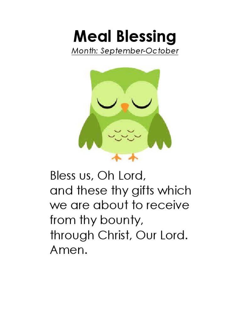 Pre-K Prayers | PDF