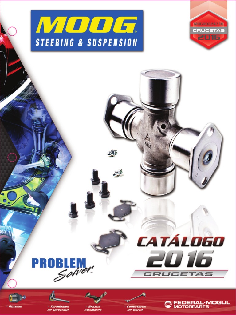 MOOG 2016 Crucetas PDF | PDF | Esquivar | Chevrolet