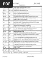 Utrgv Academic Calendar | PDF