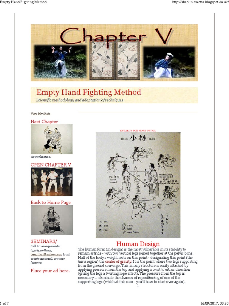 Empty Hand Fighting Method | PDF | Combat Sports | Combat