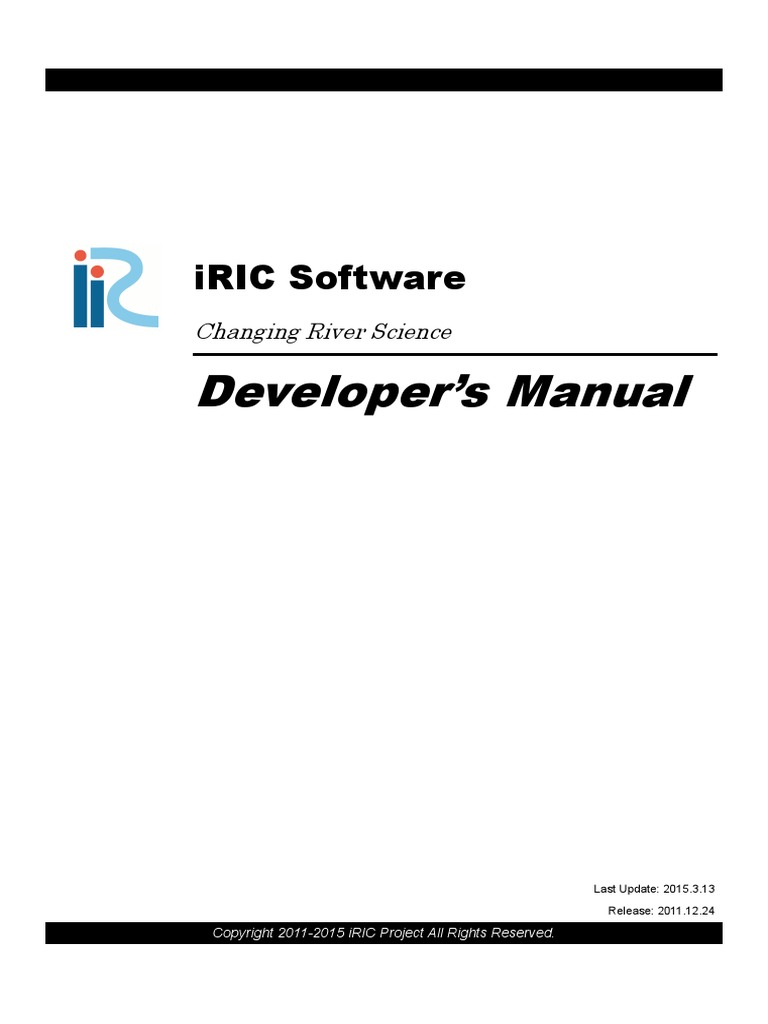 Developers Manual Iric Software Pdf Computer File Xml 