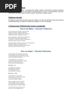 Bombas Folklóricas de Honduras | PDF