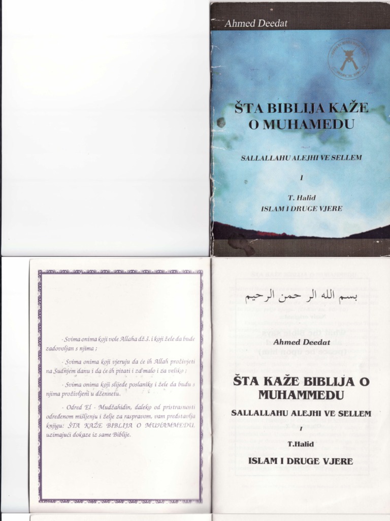 Sta Biblija Kaze o Muhamedu S.A.A.V.S | PDF