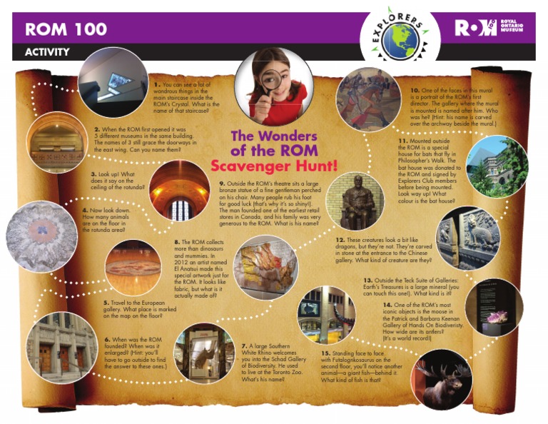 Rom Activity Scavenger Hunt | PDF