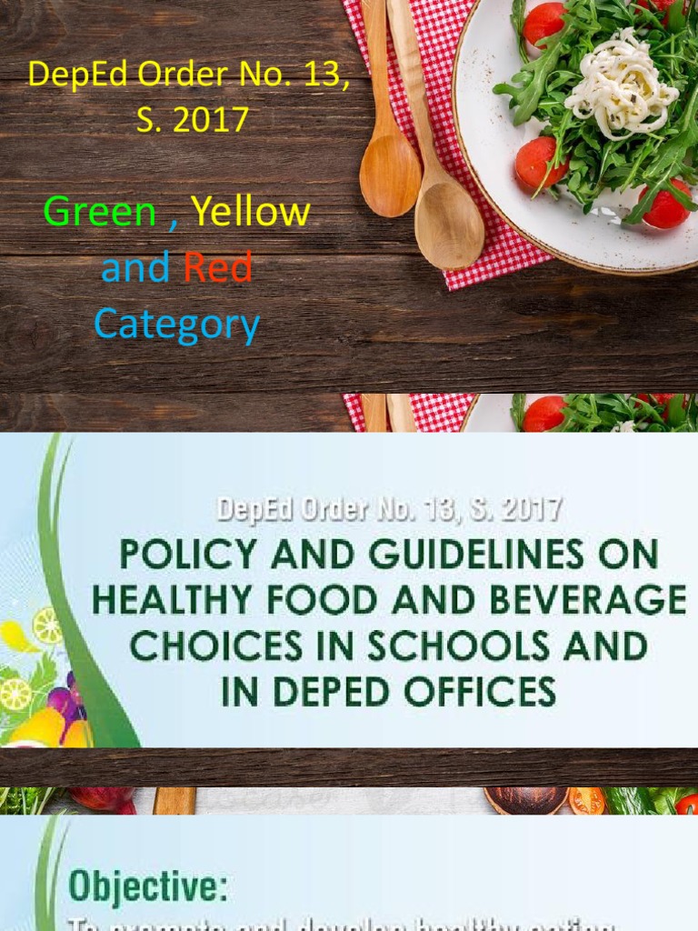 DepEd Order No. 13, 2017 | PDF