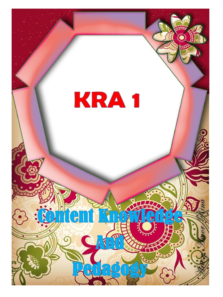 Rpms Portfolio Sample 2 | Lesson Plan | Teachers