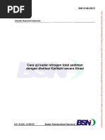 SNI - SNI 8995 - 2021.metode Pengambilan Air (Publish) | PDF