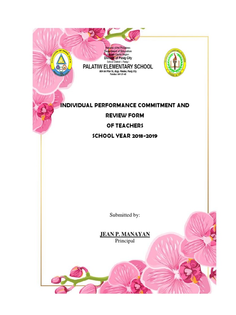 Individual Performance Commitment and | PDF