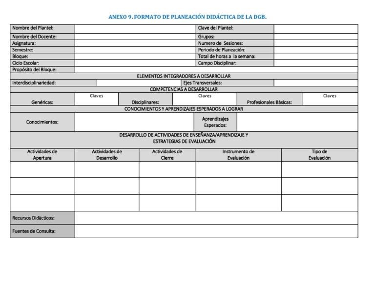 Secuencia DGB 2017 | PDF | Evaluación | Comunicación