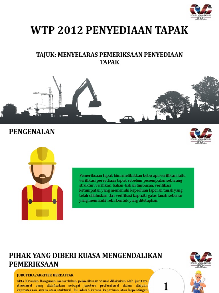 Pemeriksaan Tapak Bina | PDF