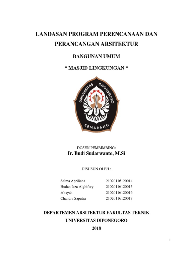 LP3A Masjid Lingkungan | PDF