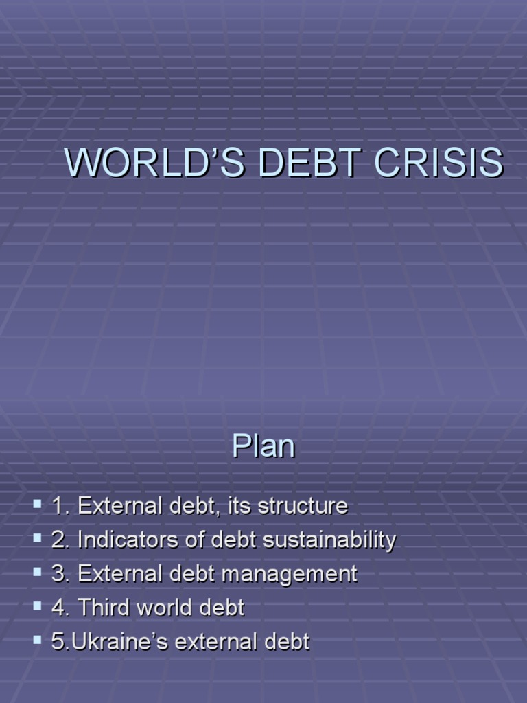 World's Debt Crises | PDF | Heavily Indebted Poor Countries | Debt