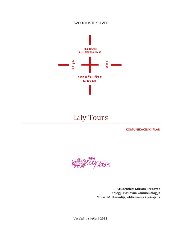 Komunikacijski Plan | PDF