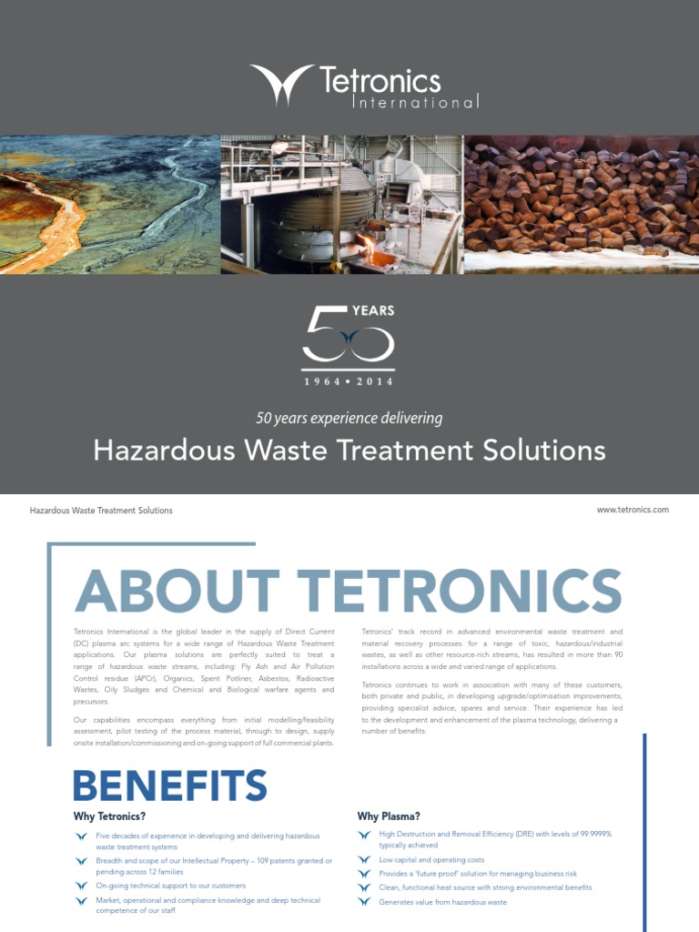 Hazardous Waste Brochure | PDF | Radioactive Waste | Hazardous Waste