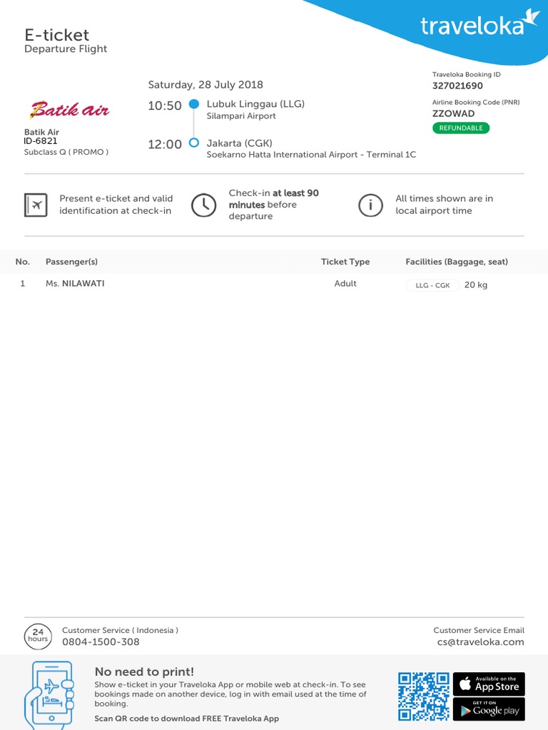 Nilawati LLG ZZOWAD CGK FLIGHT - ORIGINATING PDF | PDF | Aviation | Transport