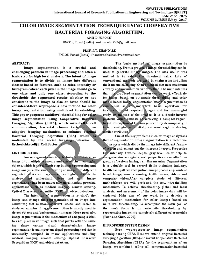 Image Segmentation | Download Free PDF | Image Segmentation | Optical ...