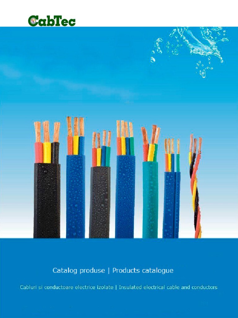 Cabtec Prod Electrical Cable Catalog | PDF | Coaxial Cable | Electrical ...