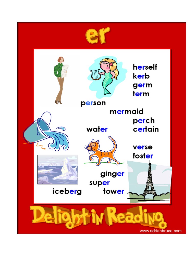 Er Phonics Word Poster | PDF
