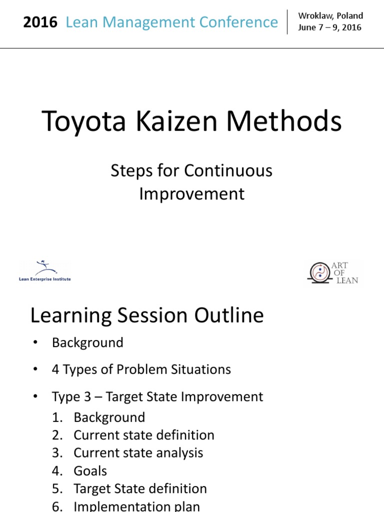 Toyota Kaizen Methods | PDF | Brainstorming | Lean Manufacturing
