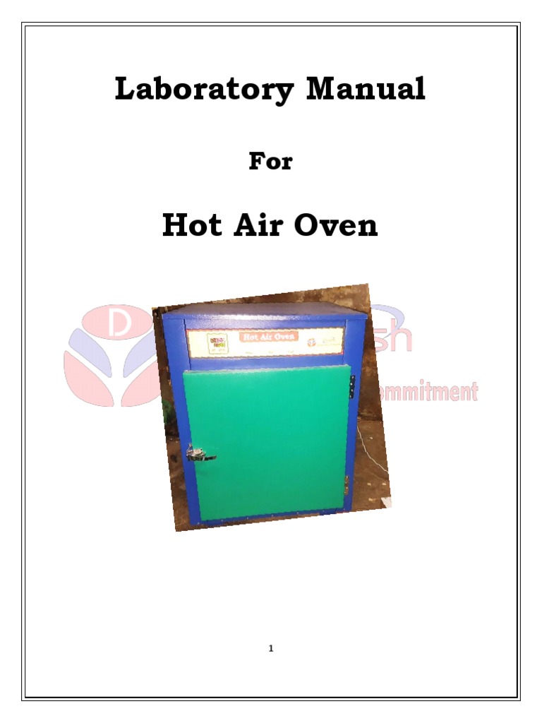 Hot Air Oven Diagram