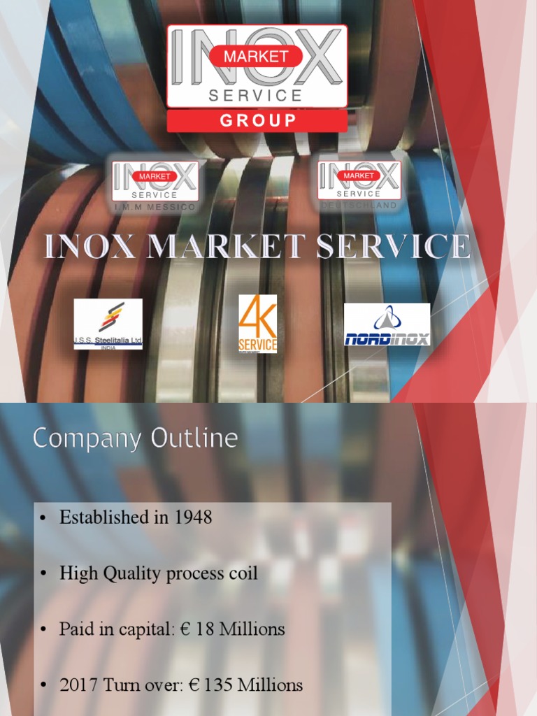 Presentazione Inox Maket Service Group 2018 PDF | PDF | Stainless Steel ...