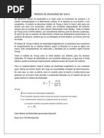 Módulo de Elasticidad del Acero | PDF | El módulo de Young ...
