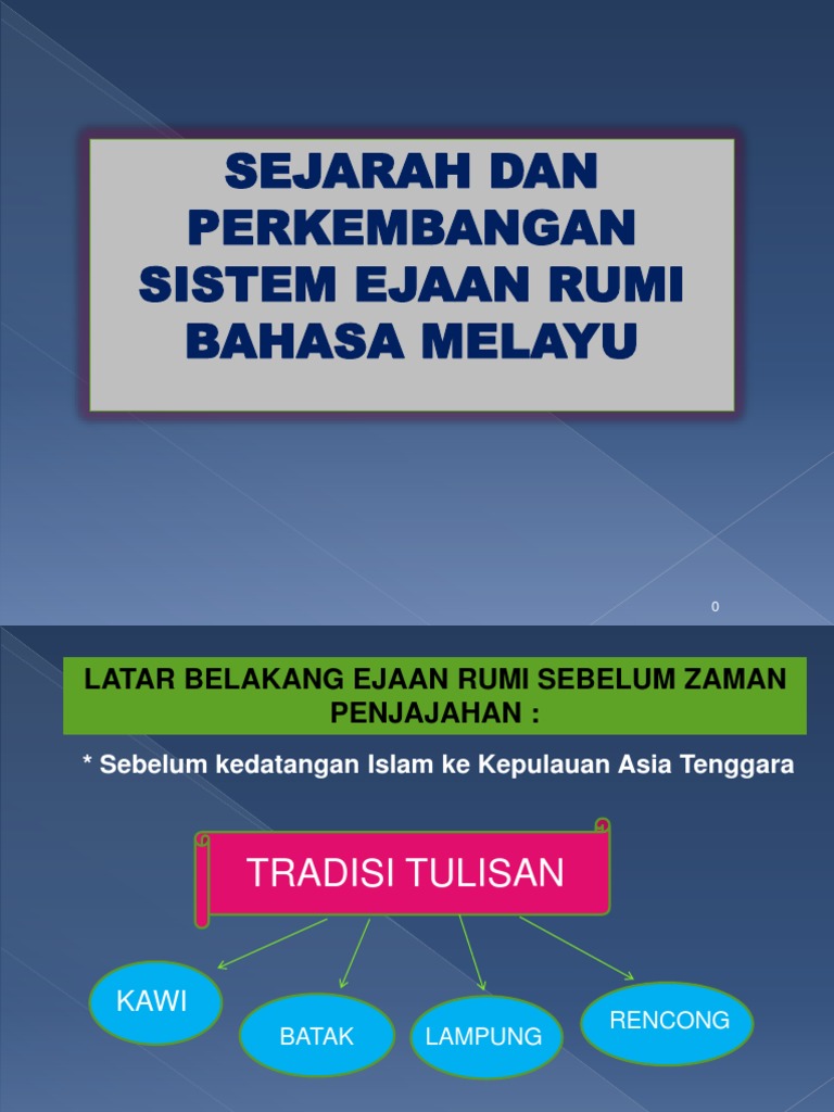 Bmm1044 (Sistem Ejaan Rumi Dan Jawi) | PDF
