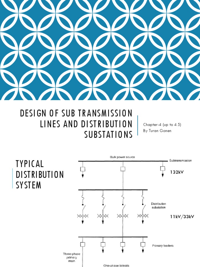 Sub Transmission Line Design Overview | PDF