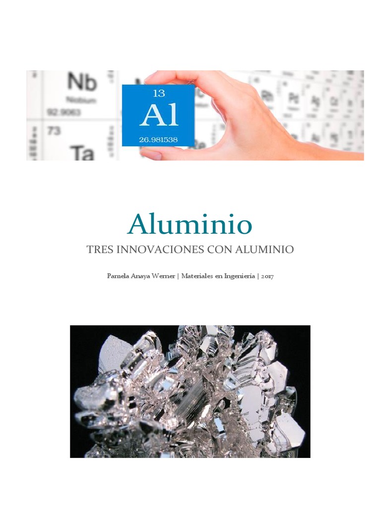 aluminio | Materiales | Química