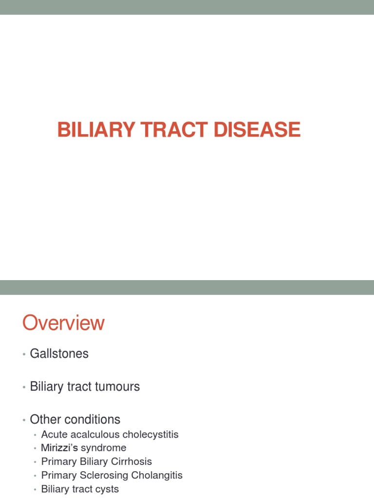 Biliary Tract Disease | PDF | Gallbladder | Exocrine System