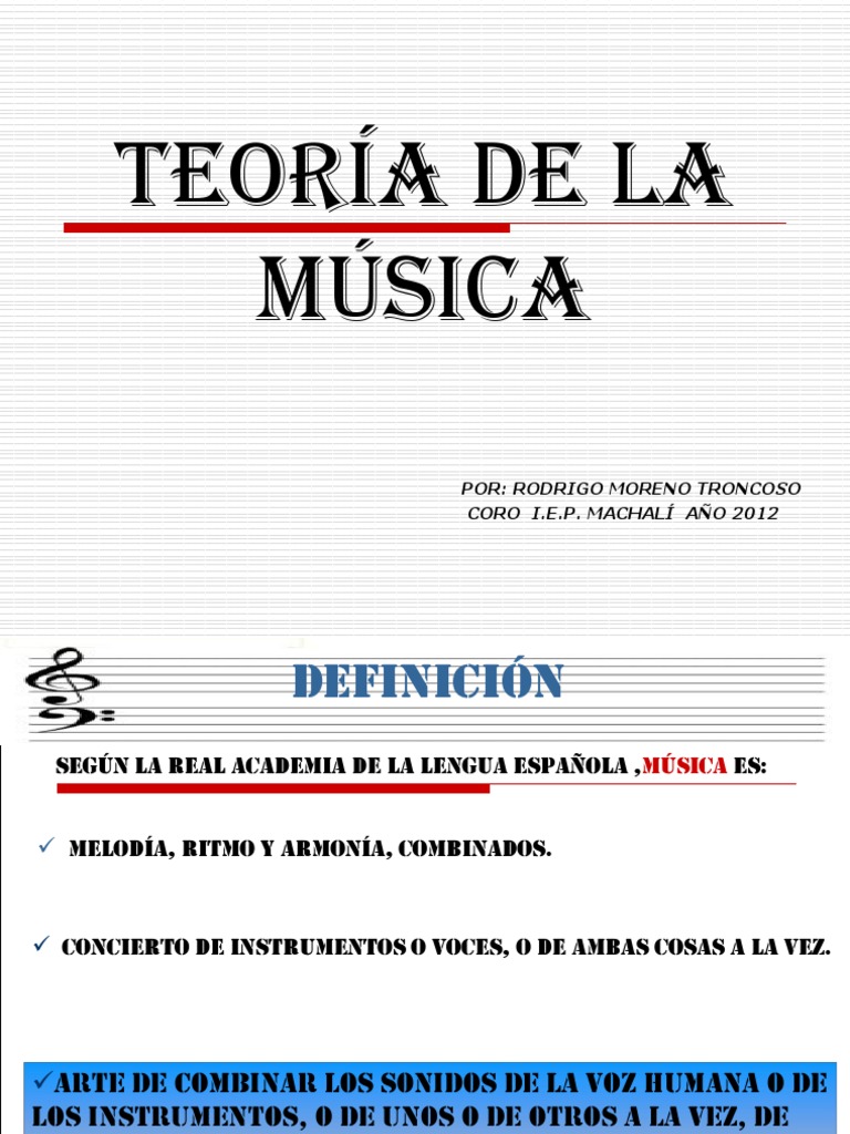 Teoria de La Música | PDF