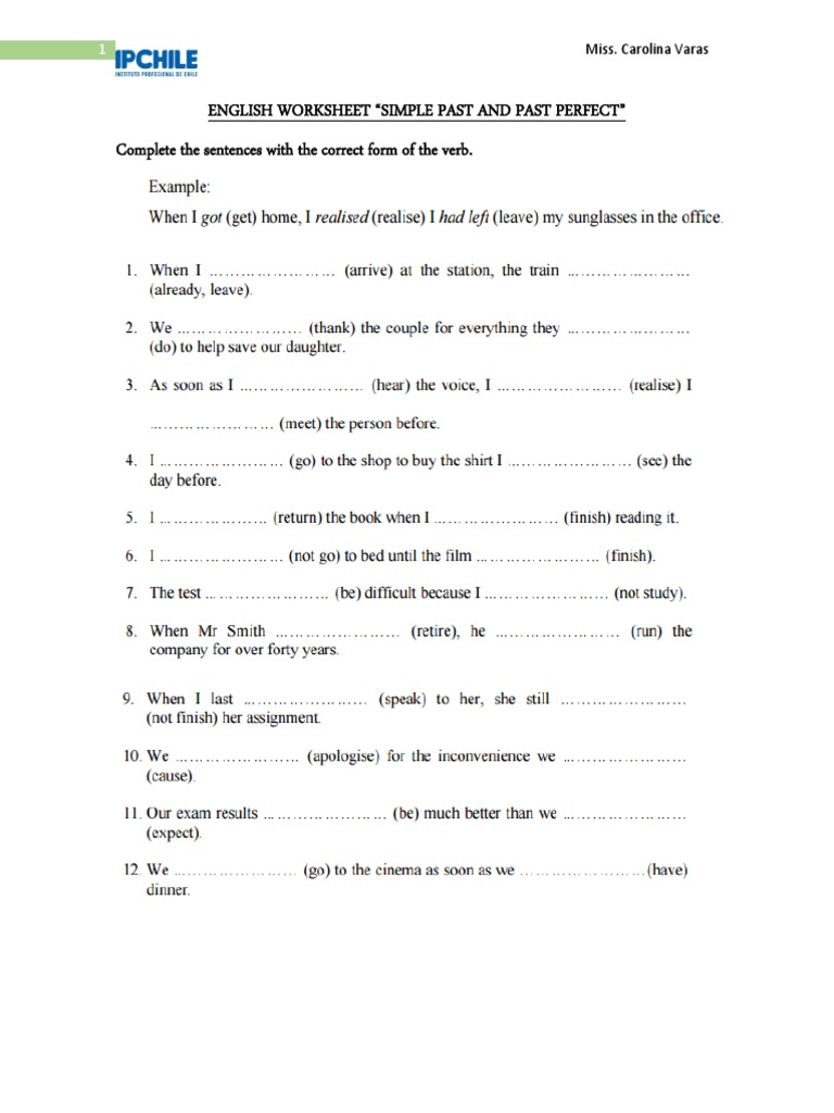English Worksheet PDF | PDF