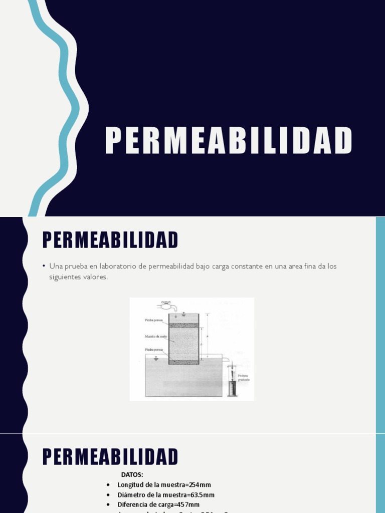 Permeabilidad | PDF