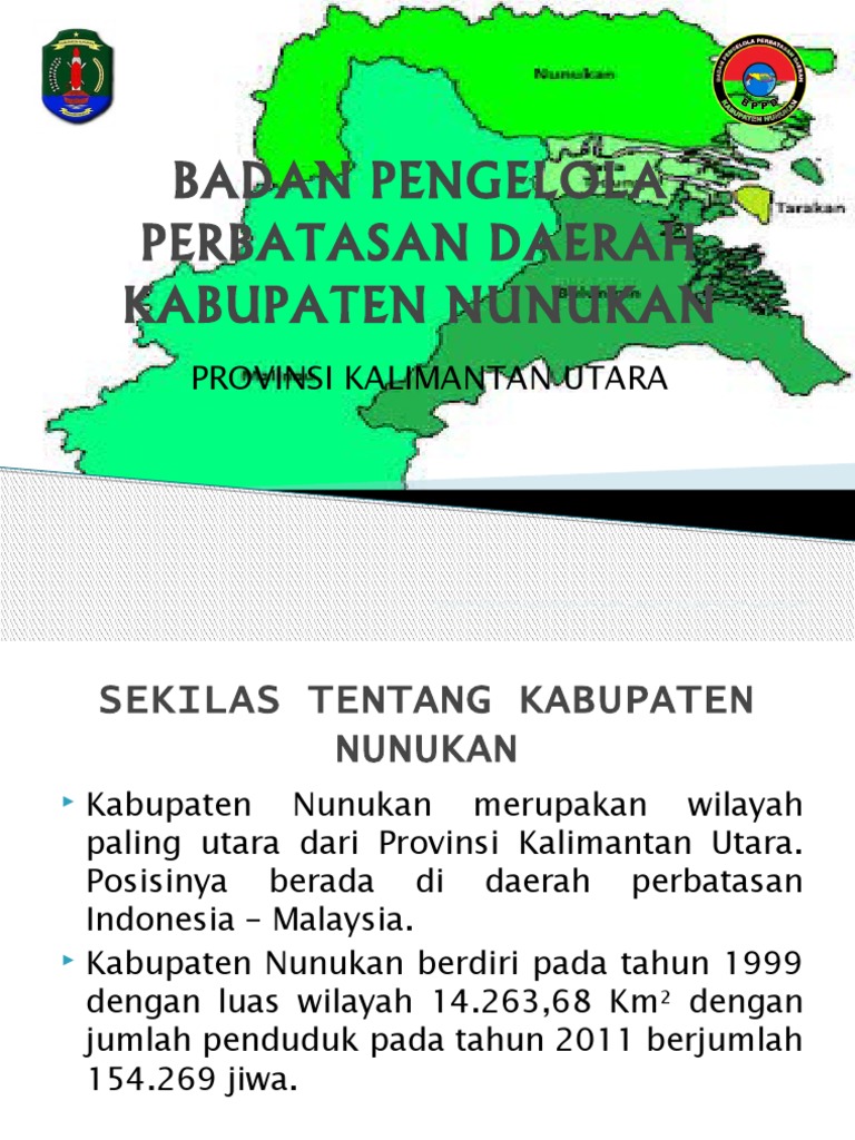 BORU PETA KABUPATEN NUNUKAN | PDF