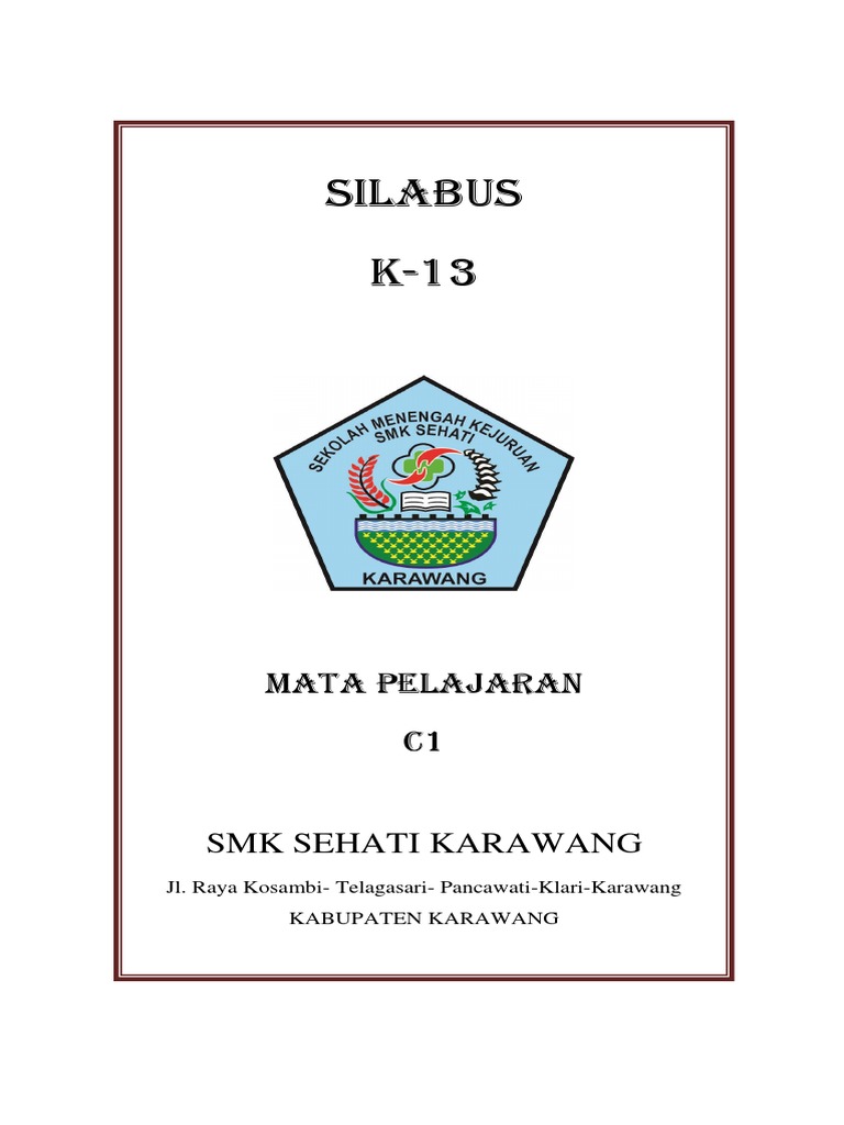 Cover Silabus | PDF