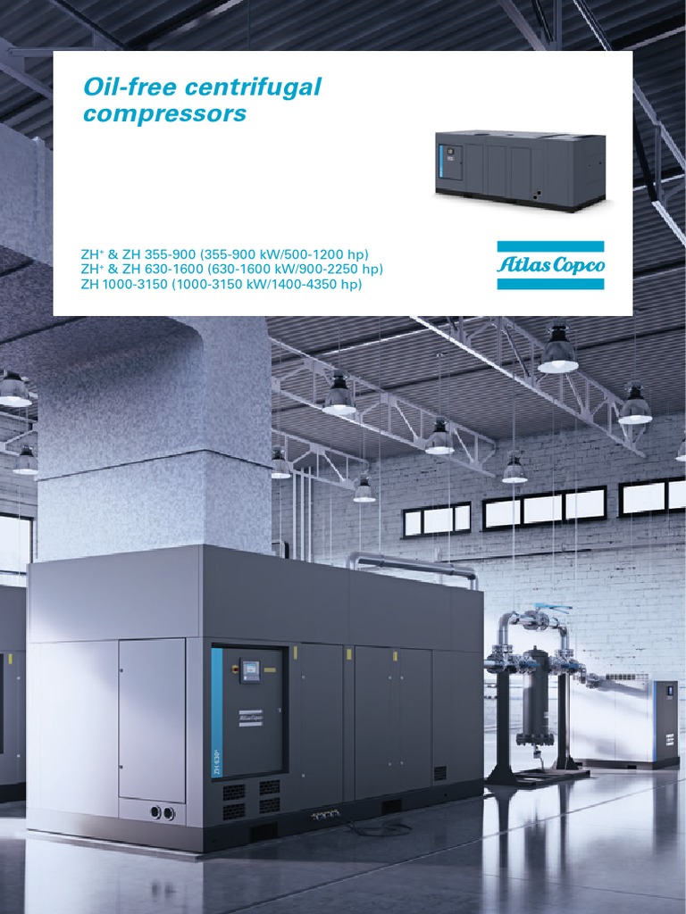 Oil Free Centrifugal Compressor | PDF | Turbocharger | Pump
