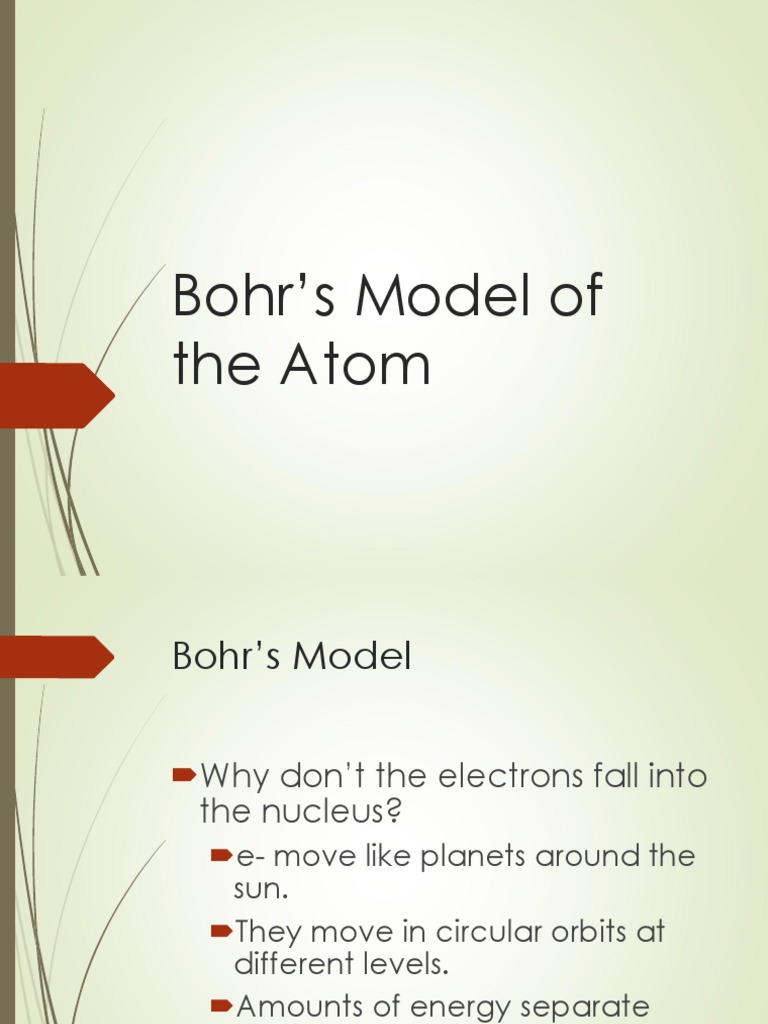 Bohr Model and Electron Configuration | PDF | Electron Configuration ...