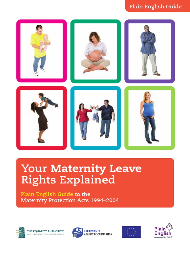 Your Maternity Leave Rights Explained: Plain English Guide | PDF ...