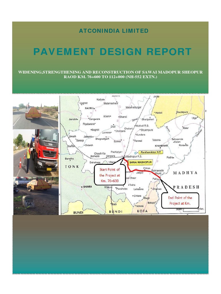 Pavement Design Report | Road Surface | Road
