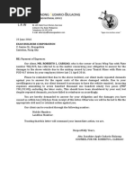 Memo Awol | PDF | Labor | Government