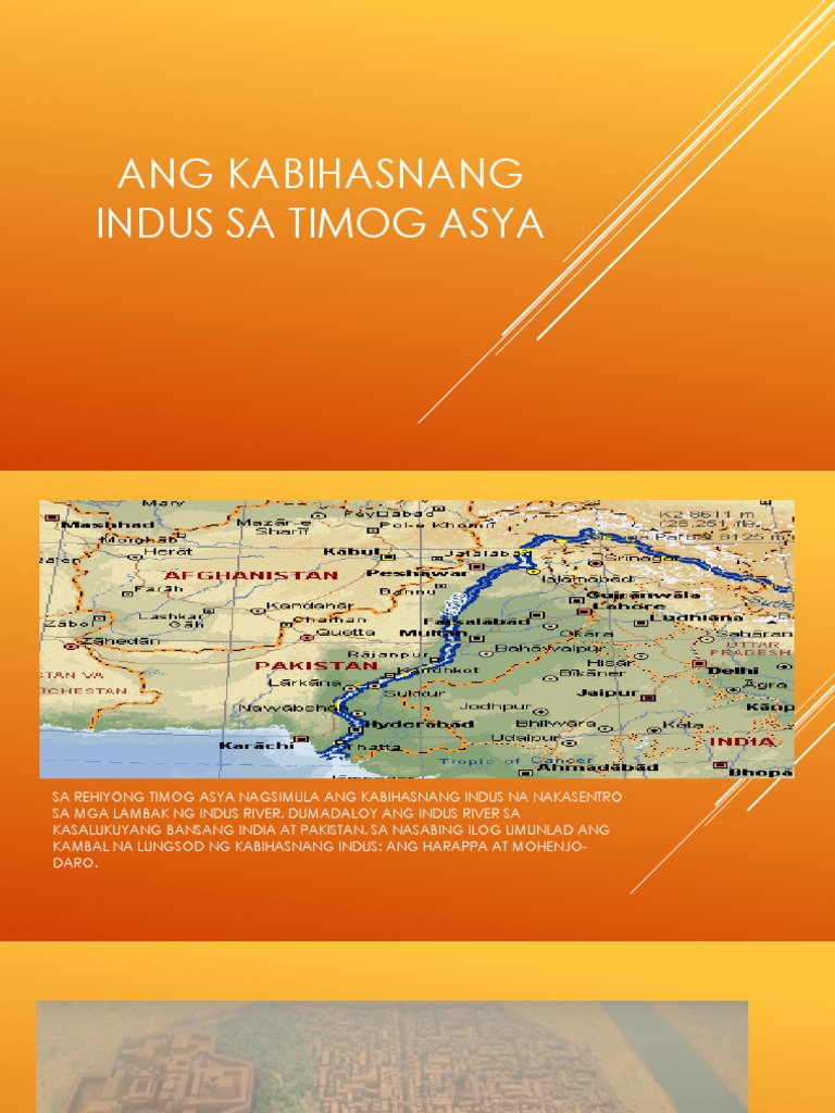 Ang Kabihasnang Indus Sa Timog Asya | PDF
