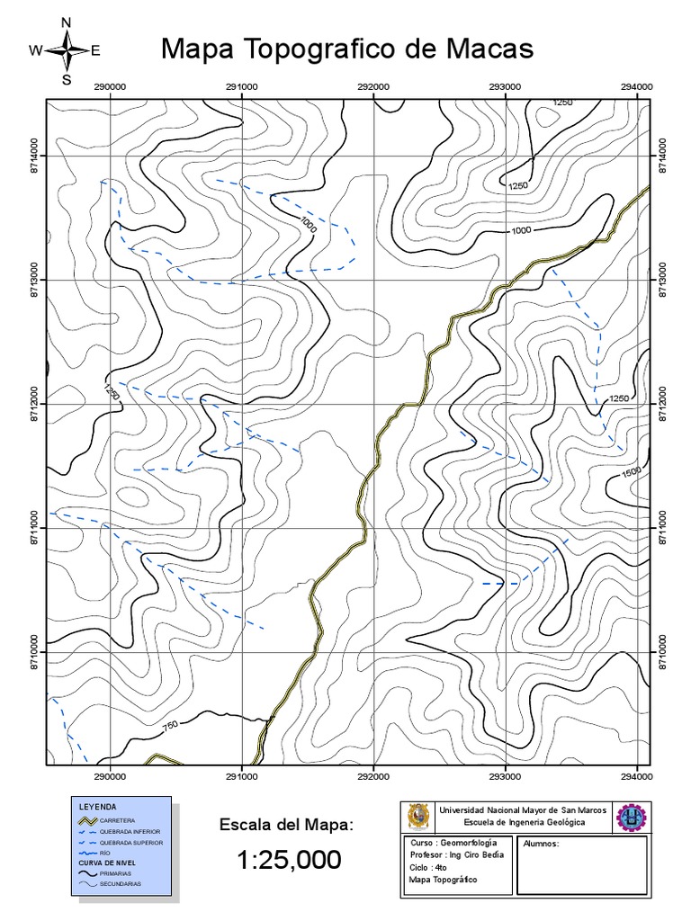 Mapa de Macas en A4 | PDF | Cartografía | Modificación de comportamiento