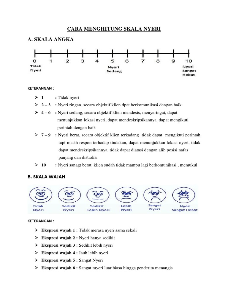 Cara Menghitung Skala Nyeri | PDF | Pengembangan Diri