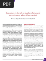 Rebound Hammer Test Report for Niva Ananda | PDF | Concrete | Hardness